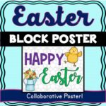Easter Collaborative Poster! - Team Work Activity - Think Tank Teacher
