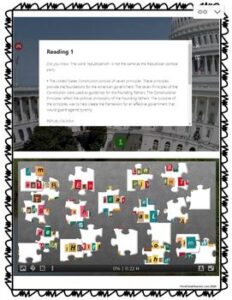 Principles of the U.S. Constitution DIGITAL ESCAPE ROOM