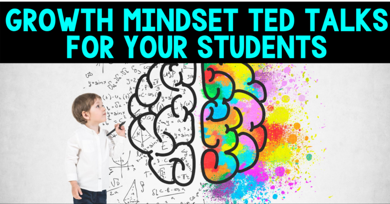 Growth Mindset Ted Talks For Students - Think Tank Teacher