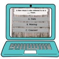 Moon Phases Interactive Google Slides™ Presentation | Distance Learning