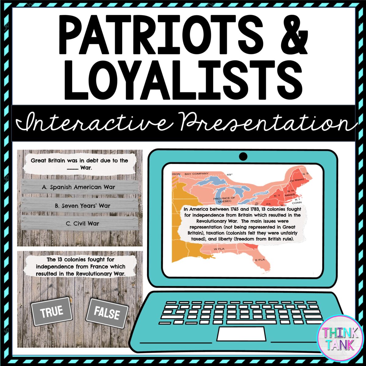 Colonial America Bundle - Think Tank Teacher