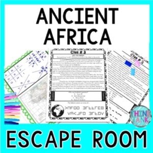 Ancient History Escape Rooms BUNDLE - Reading Comprehension - Rome ...