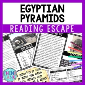 Egyptian Pyramids - Ancient Egypt Reading Comprehension and Puzzle ...