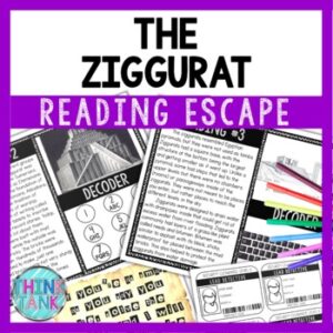 Ziggurats Reading Comprehension and Puzzle Escape Room - Ancient ...
