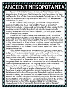 Ancient Mesopotamia DIGITAL Reading Passage & Questions Self Grading ...
