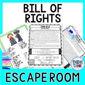 25 U.S. History ESCAPE ROOMS BUNDLE - Reading Comprehension - Think ...