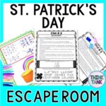 St. Patrick's Day Escape Room and Collaborative Poster BUNDLE! - Think ...