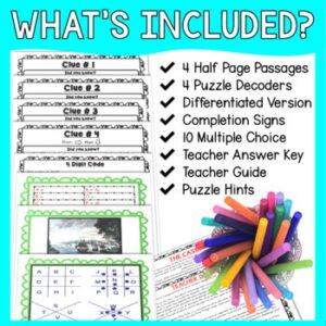 War of 1812 ESCAPE ROOM: James Madison, Impressment - Print & Go ...