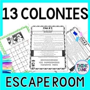 4 U.S. History ESCAPE ROOMS BUNDLE - Constitution, Revolutionary War ...