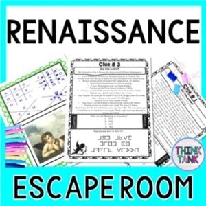 Italian Renaissance ESCAPE ROOM - Reading Comprehension - Think Tank ...