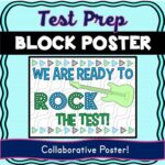 Test Prep Collaborative Poster - Team Work - Test Motivation - Bulletin ...