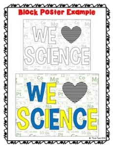Science Collaborative Poster - Team Work - We Love Science - Back to ...
