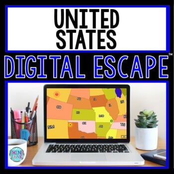 United States DIGITAL ESCAPE ROOM for Google Drive® USA | Geography ...