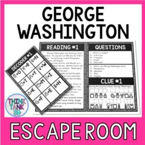 George Washington Escape Room Activity - Think Tank Teacher