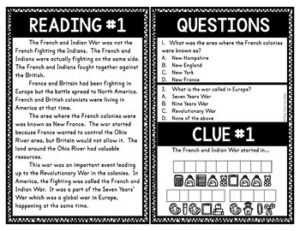 French and Indian War Escape Room Activity - Think Tank Teacher