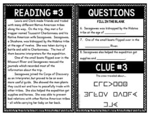 Lewis and Clark Escape Room Activity - Think Tank Teacher