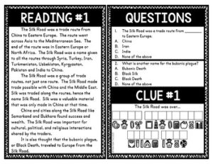 Silk Road Escape Room Activity - Think Tank Teacher
