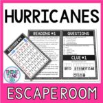 Natural Disasters Escape Rooms BUNDLE - Think Tank Teacher