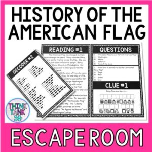 American Flag Escape Room Activity - Think Tank Teacher