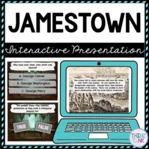 Jamestown Interactive Google Slides™ Presentation | Distance Learning