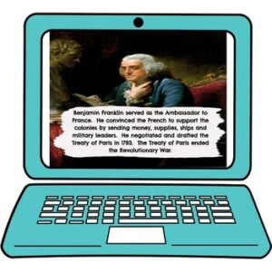 Benjamin Franklin Interactive Google Slides™ Presentation
