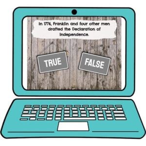 Benjamin Franklin Interactive Google Slides™ Presentation