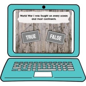 World War I Interactive Google Slides Presentation Distance Learning