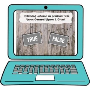 Civil War Reconstruction Interactive Google Slides Presentation