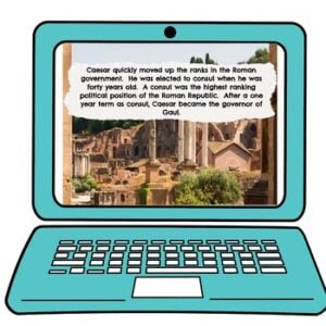 Julius Caesar Interactive Google Slides Presentation Distance Learning
