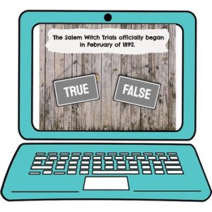 Salem Witch Trials Interactive Google Slides™ Presentation