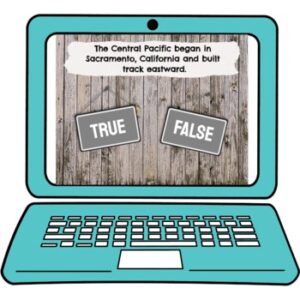 Transcontinental Railroad Interactive Google Slides™ Presentation