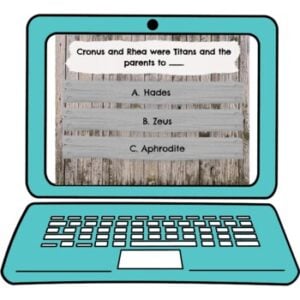 Greek Mythology Interactive Google Slides™ Presentation