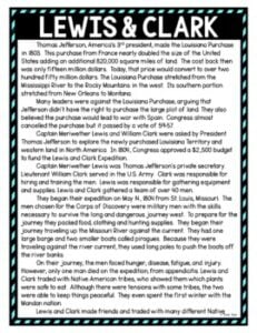 Lewis and Clark DIGITAL Reading Passage and Questions - Self Grading ...