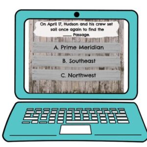 Henry Hudson Interactive Google Slides™ Presentation Distance Learning