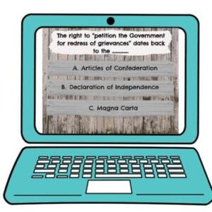 First Amendment Interactive Google Slides™ Presentation | Distance ...