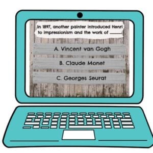 Famous Artists #1 Interactive Google Slides™ Presentation | Distance ...