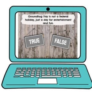 Groundhog Day Interactive Google Slides™ Presentation
