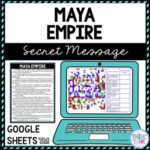 Maya Empire Secret Message Activity for Google Sheets™