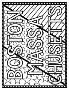 Boston Massacre Color by Number, Reading Passage and Text Marking