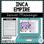 Inca Empire Secret Message Activity for Google Sheets™