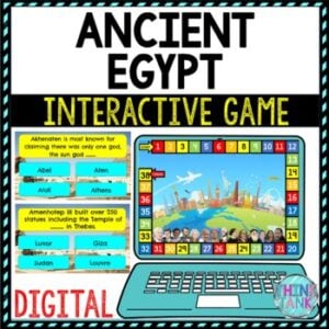 Ancient Egypt Review Game Board | Digital | Google Slides