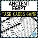 Ancient Egypt Task Cards Review Game Activity | Ancient History