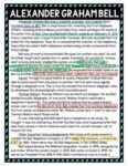 Alexander Graham Bell Color by Number, Reading Passage Text Marking