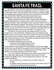 Santa Fe Trail Escape Room