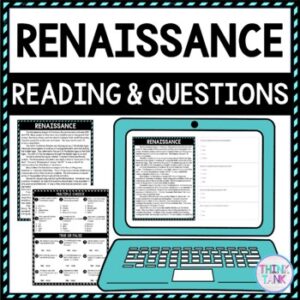 Renaissance DIGITAL Reading Passage and Questions - Self Grading ...