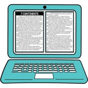 Continents Secret Message Activity for Google Sheets™ | Geography