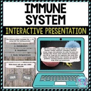 Immune System Interactive Google Slides™ Presentation | Digital