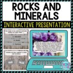 Rocks and Minerals Interactive Google Slides™ Presentation | Digital