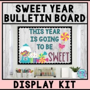 Think Tank Teacher Candy Theme Bulletin Board Display