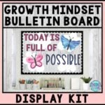Think Tank Teacher butterfly Theme Bulletin Board Display